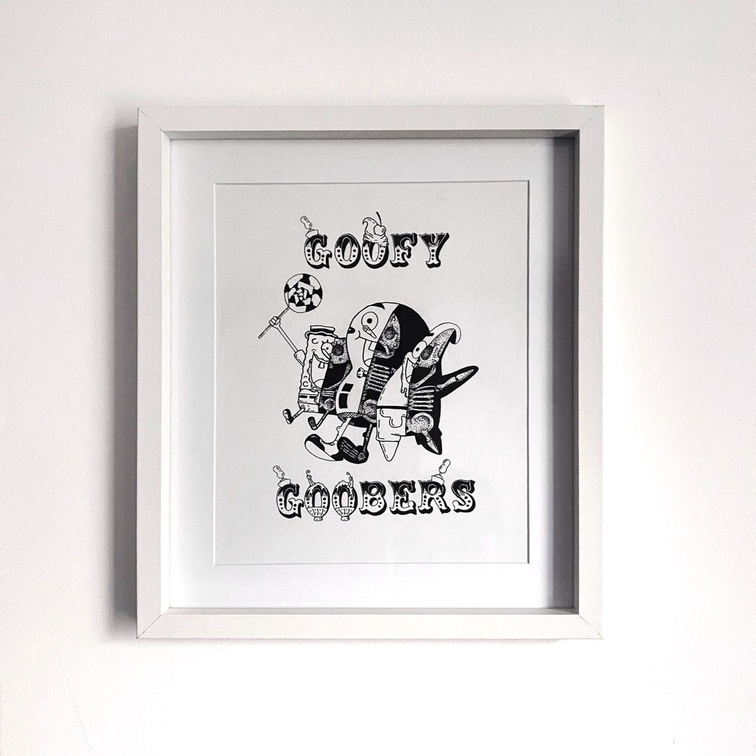 Goofy Goobers X-ray Wall Art - Etsy