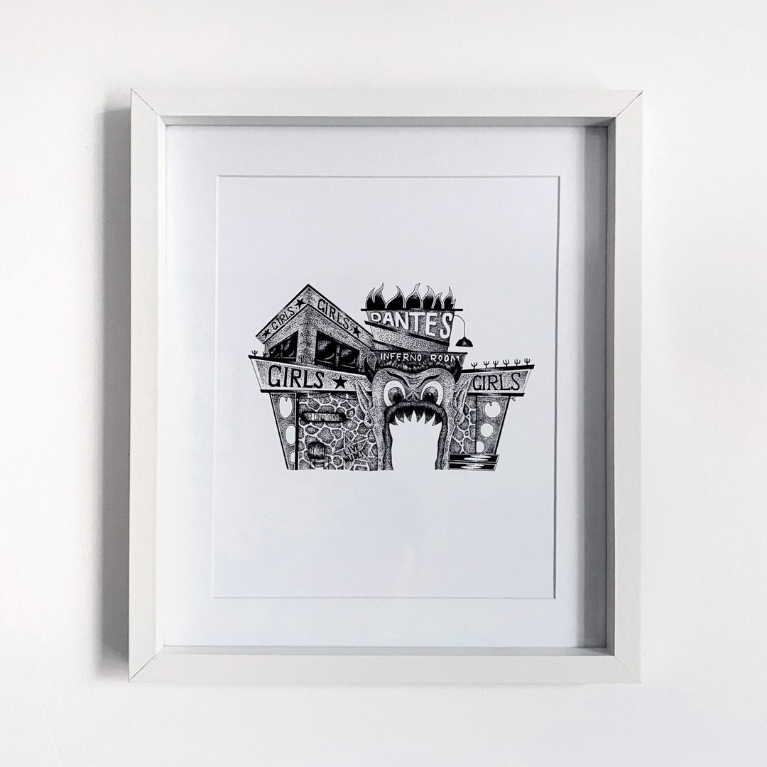 DANTES INFERNO Wall Art - Etsy