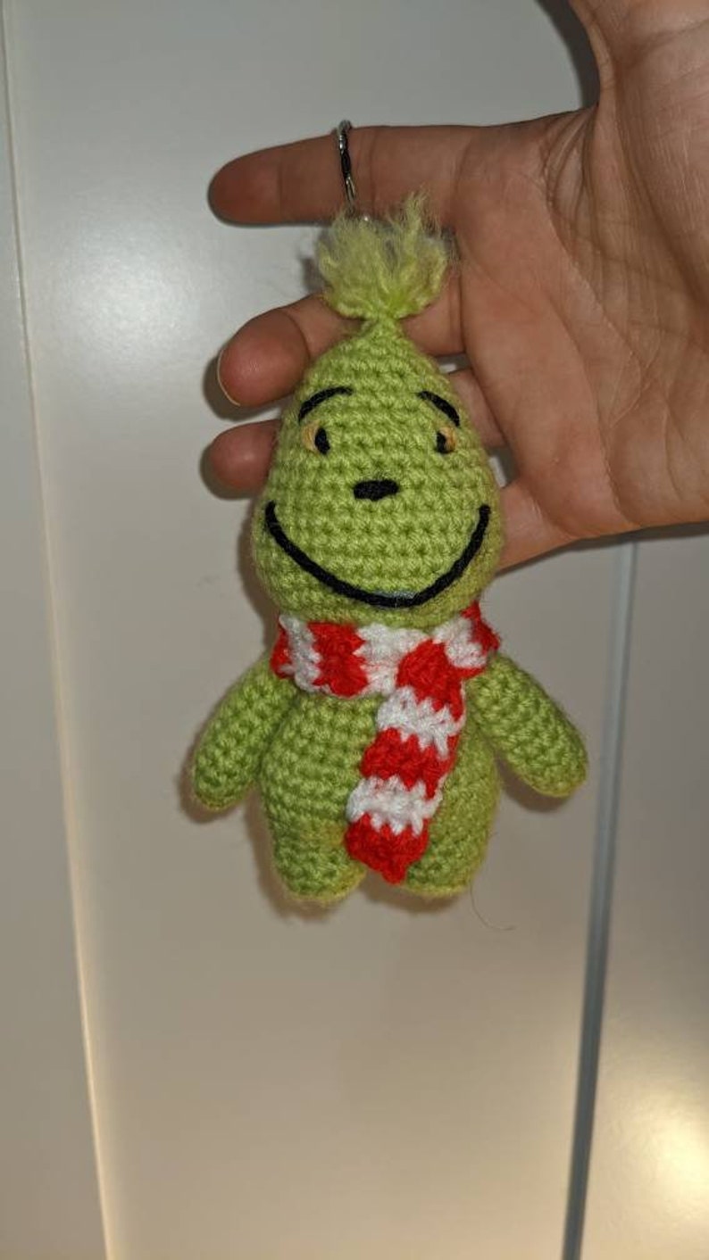 Mini Grinch Plush - Etsy