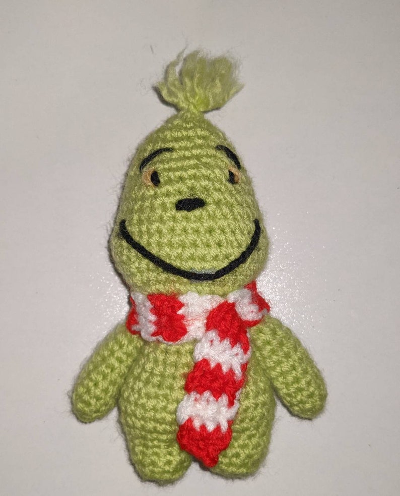 Mini Grinch Plush - Etsy