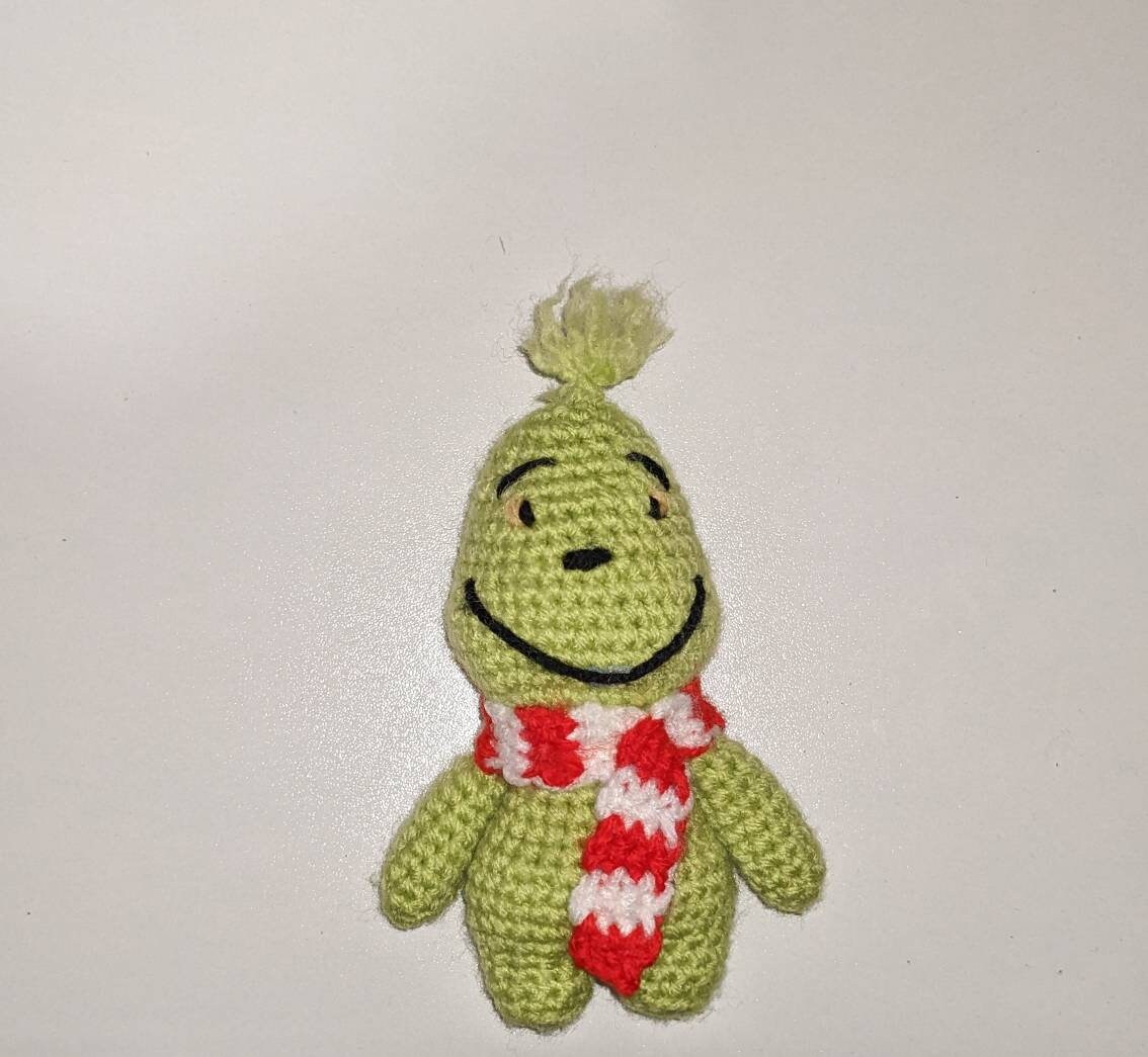 Mini Grinch Plush - Etsy