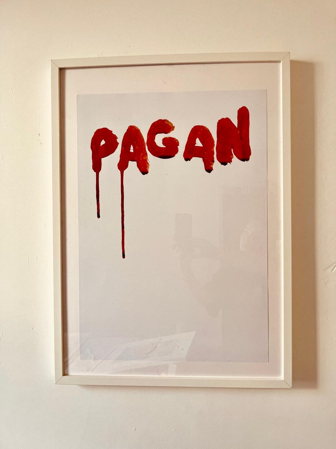 PAGAN Blood Poster - Etsy