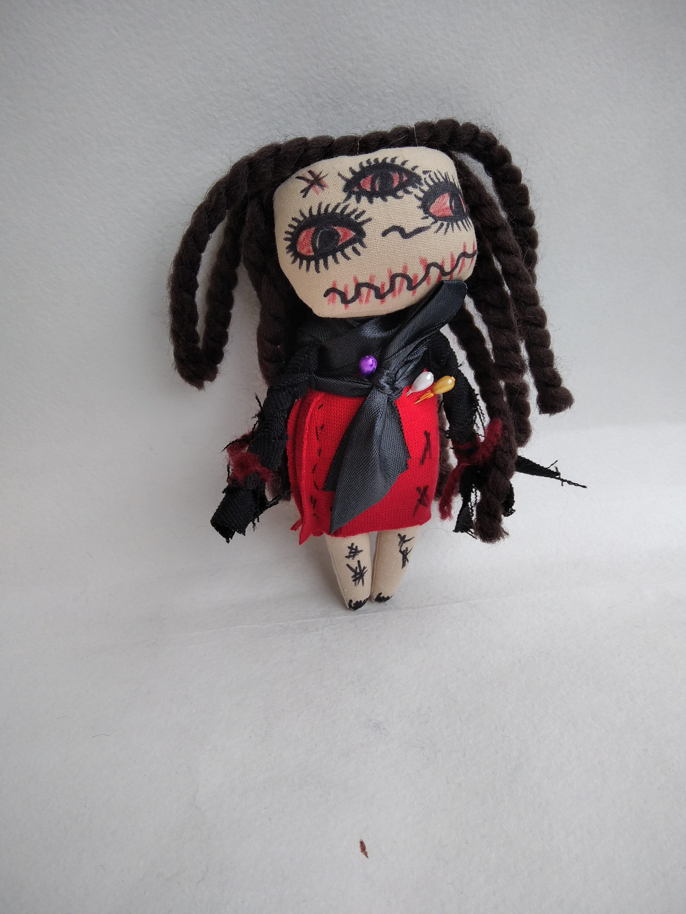 Voodoo Doll With Pins - Etsy