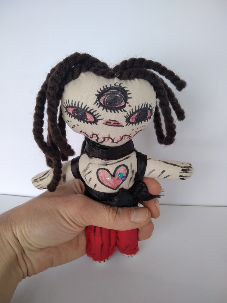 Voodoo Doll With Pins - Etsy