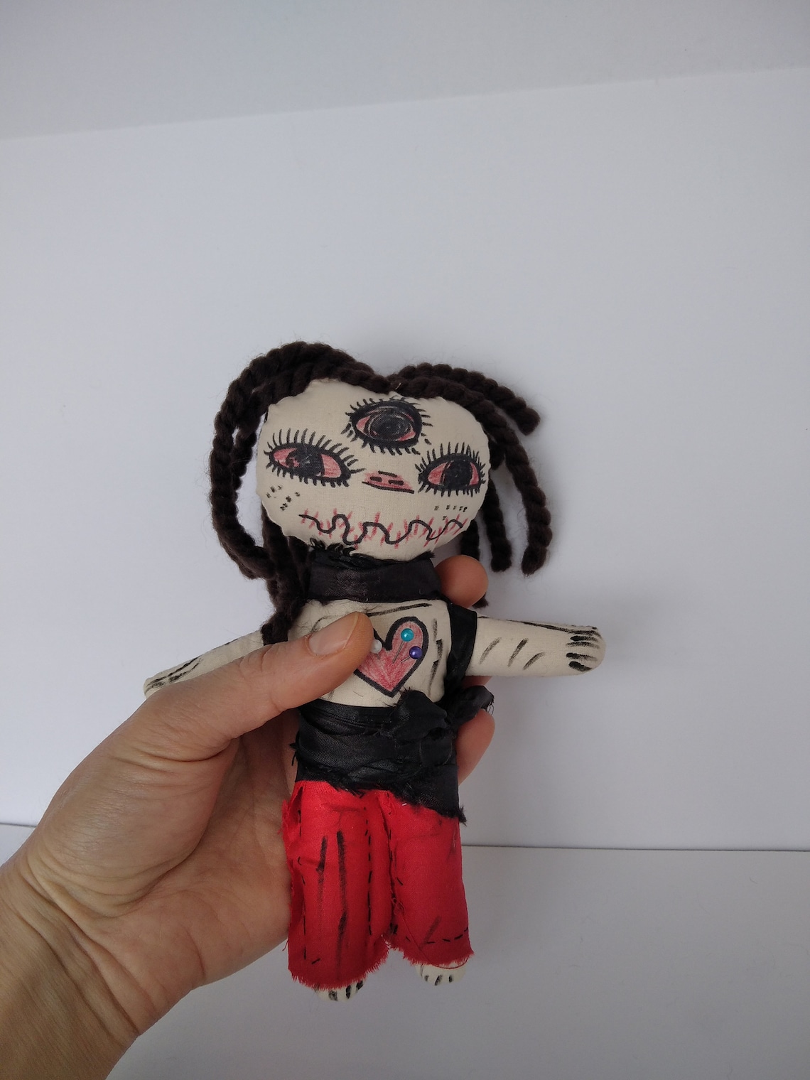 VooDoo Doll with Pins | Etsy