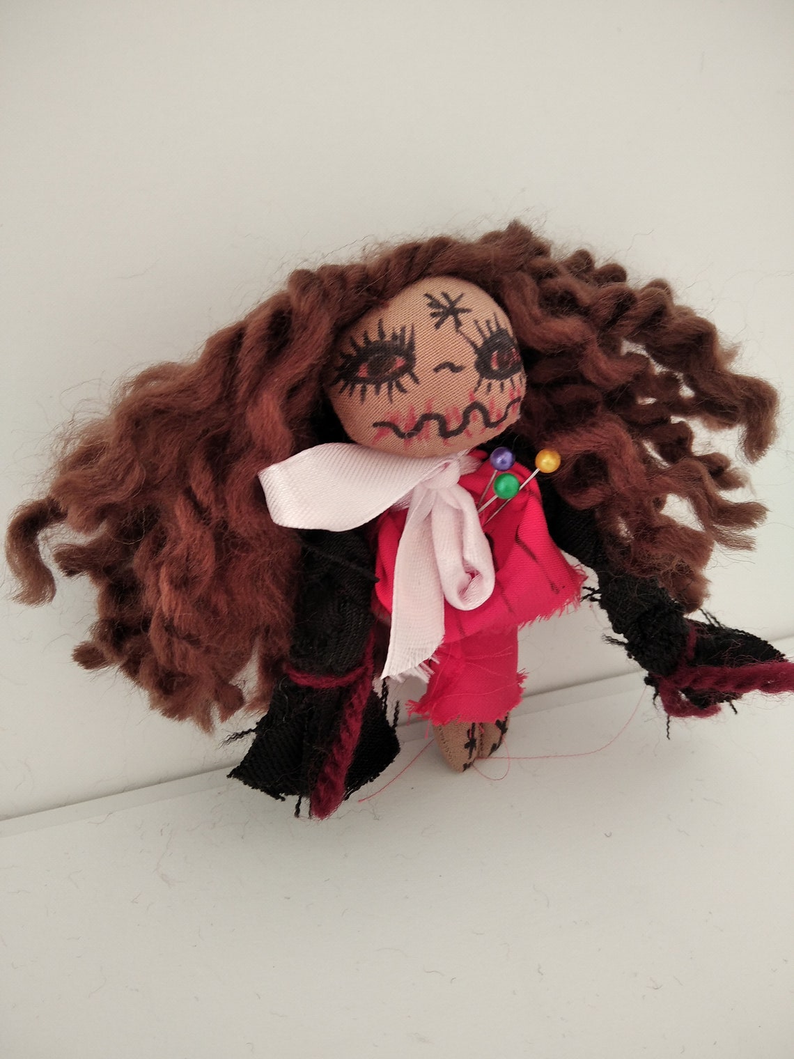 Mini Voodoo Dolls With Pins - Etsy