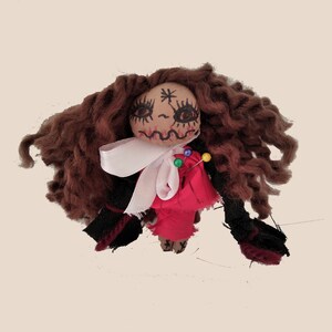 Mini Voodoo Dolls With Pins - Etsy