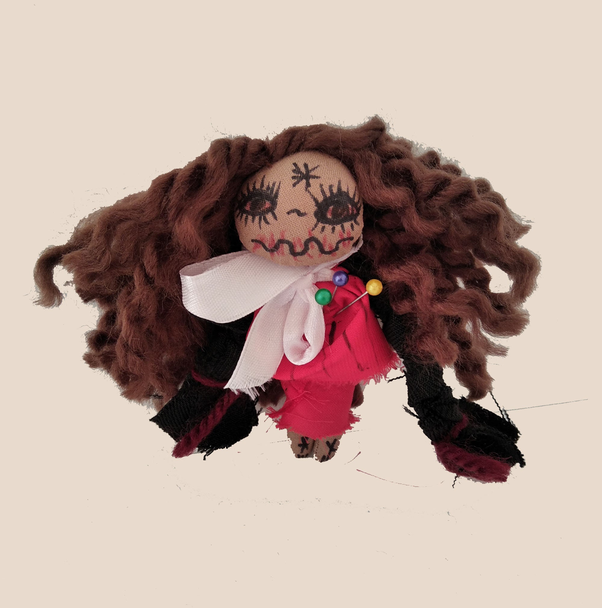 Mini Voodoo Dolls With Pins - Etsy