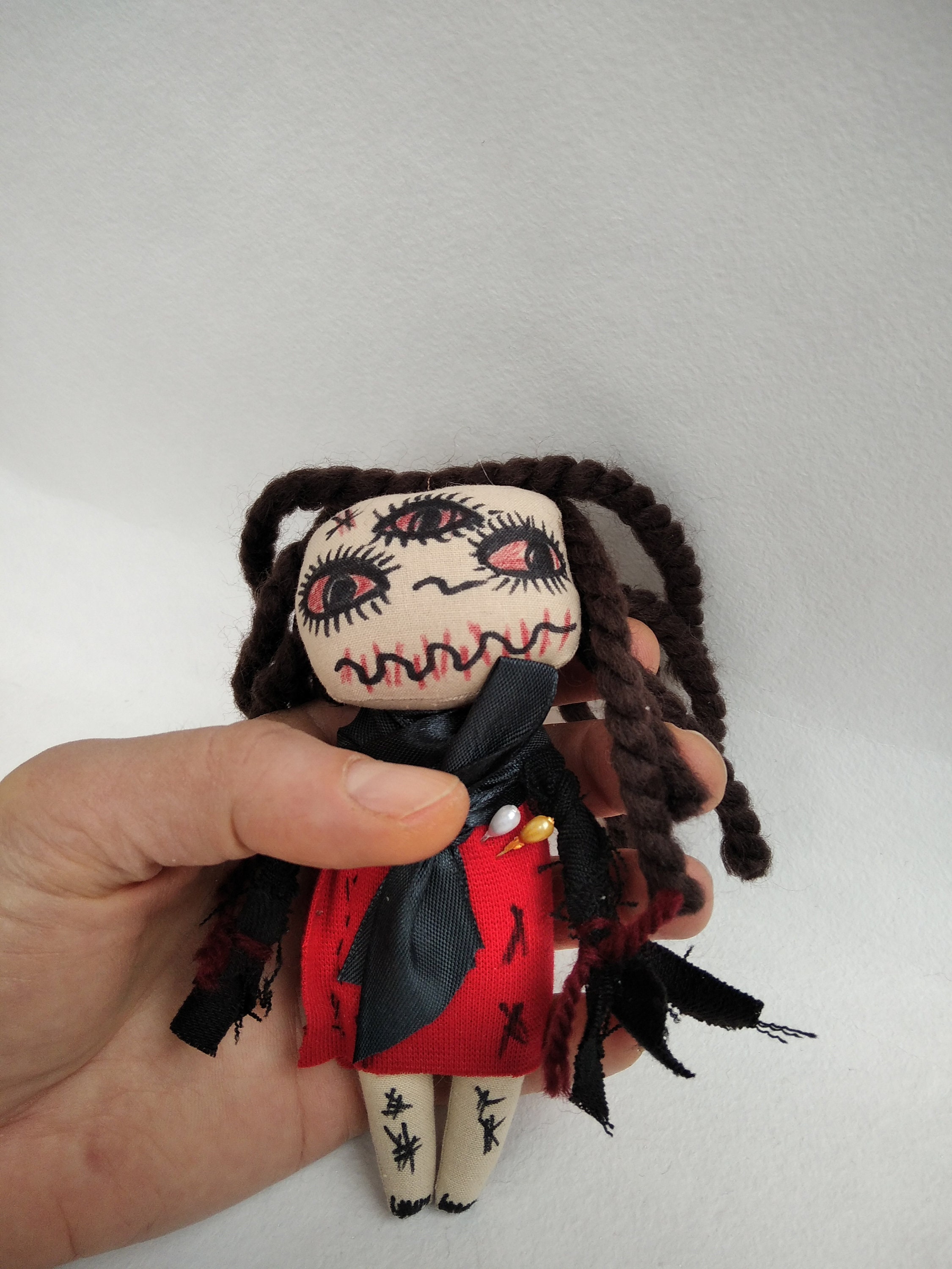 Voodoo Doll With Pins - Etsy