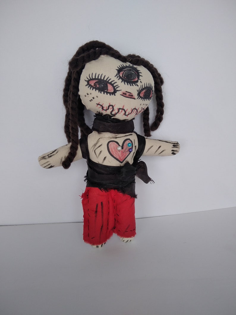 Voodoo Doll With Pins - Etsy