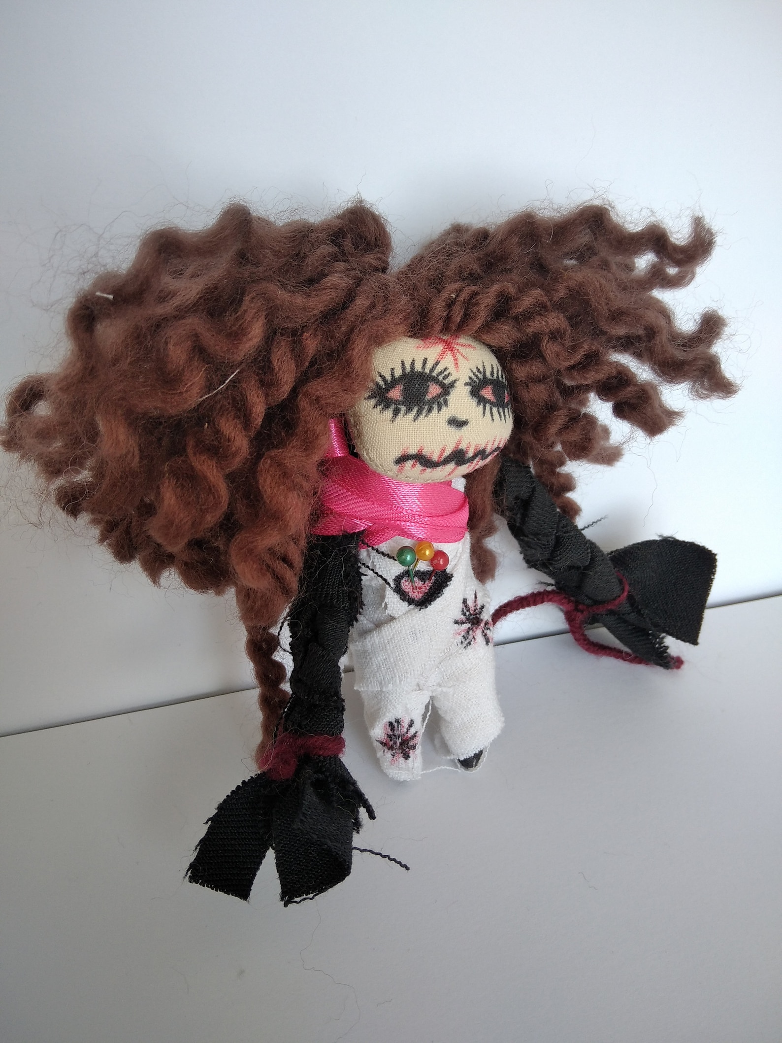 Voodoo Doll With Pins - Etsy