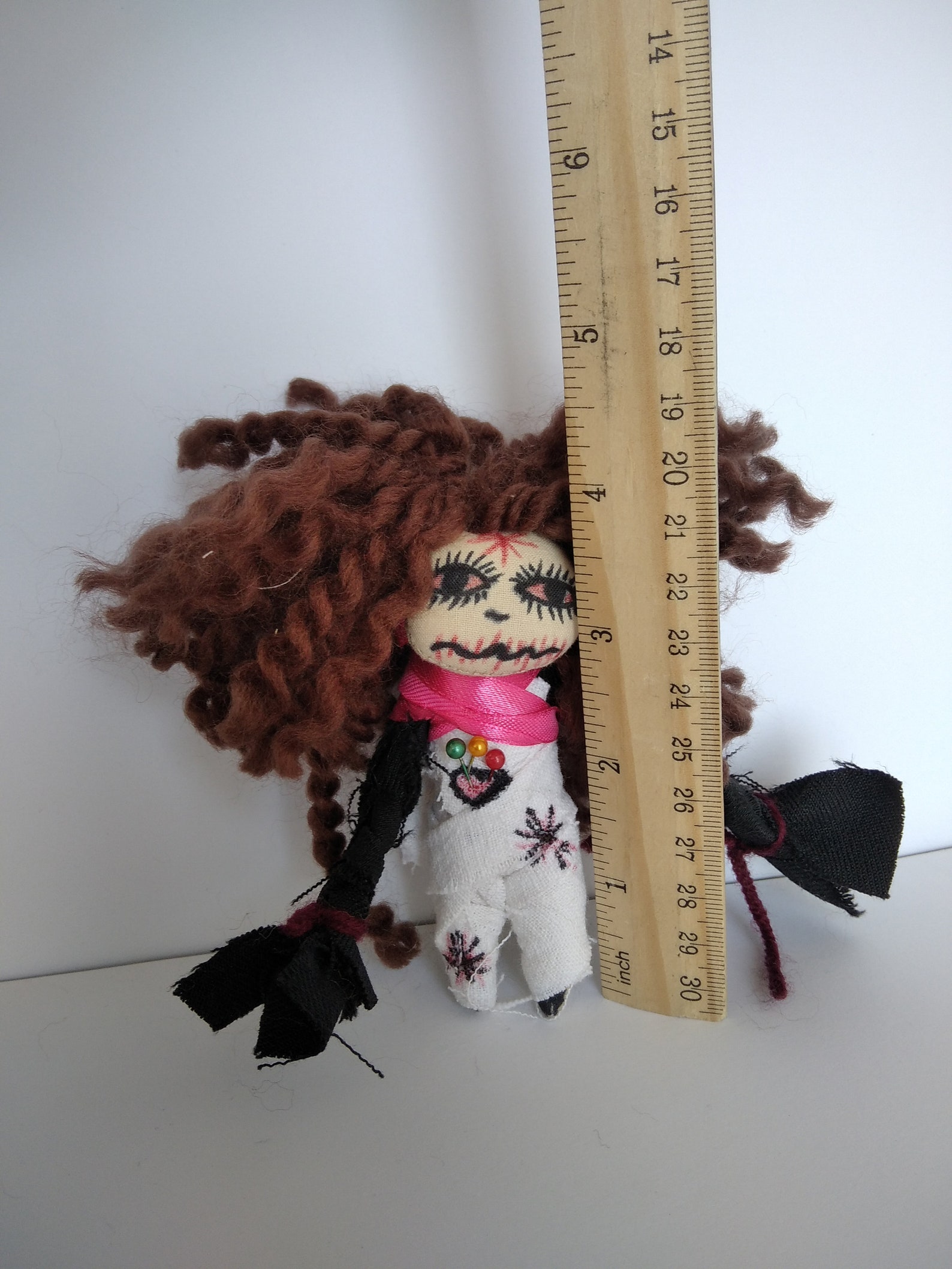 Voodoo Doll With Pins - Etsy