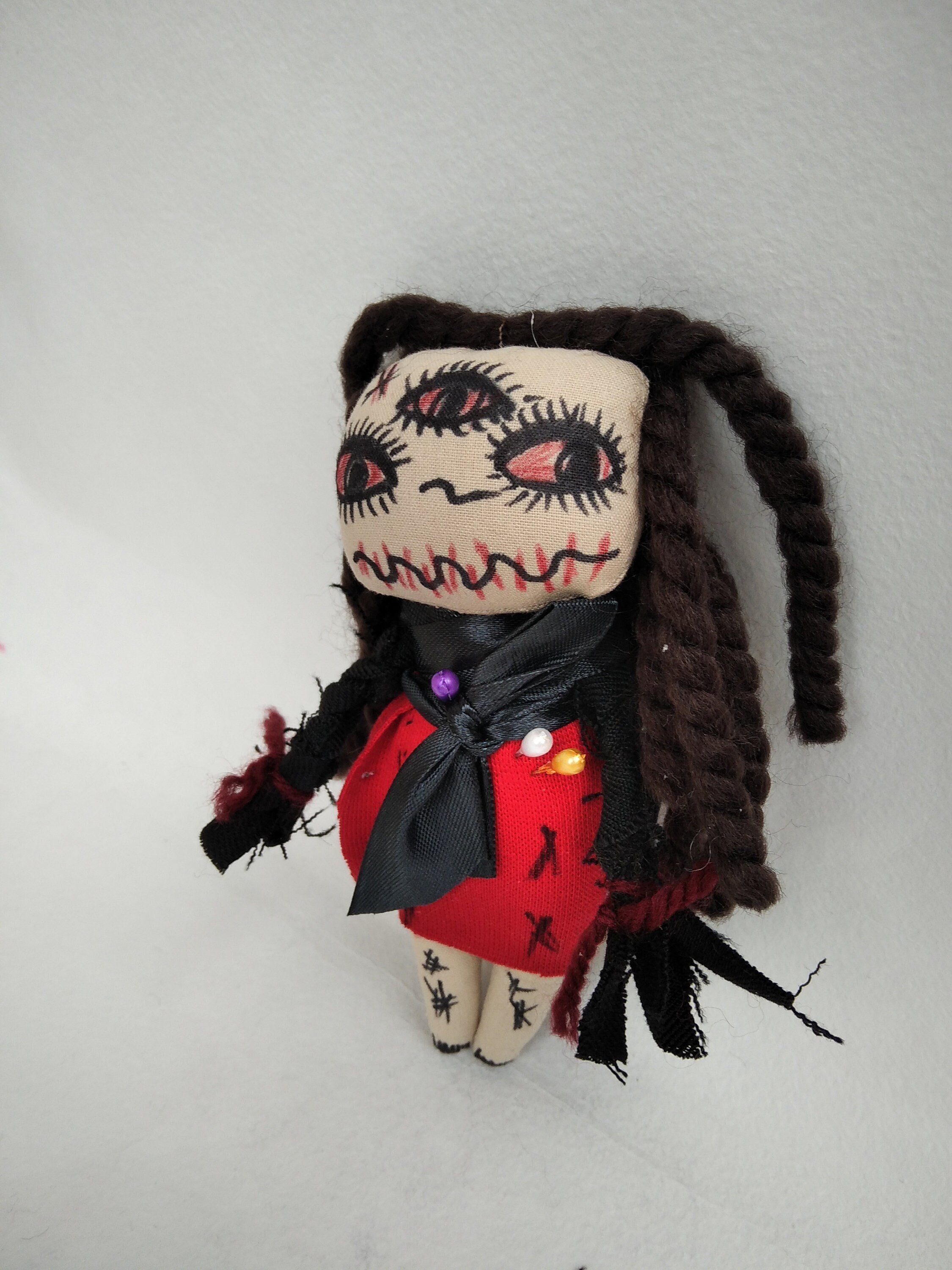 Voodoo Doll With Pins - Etsy