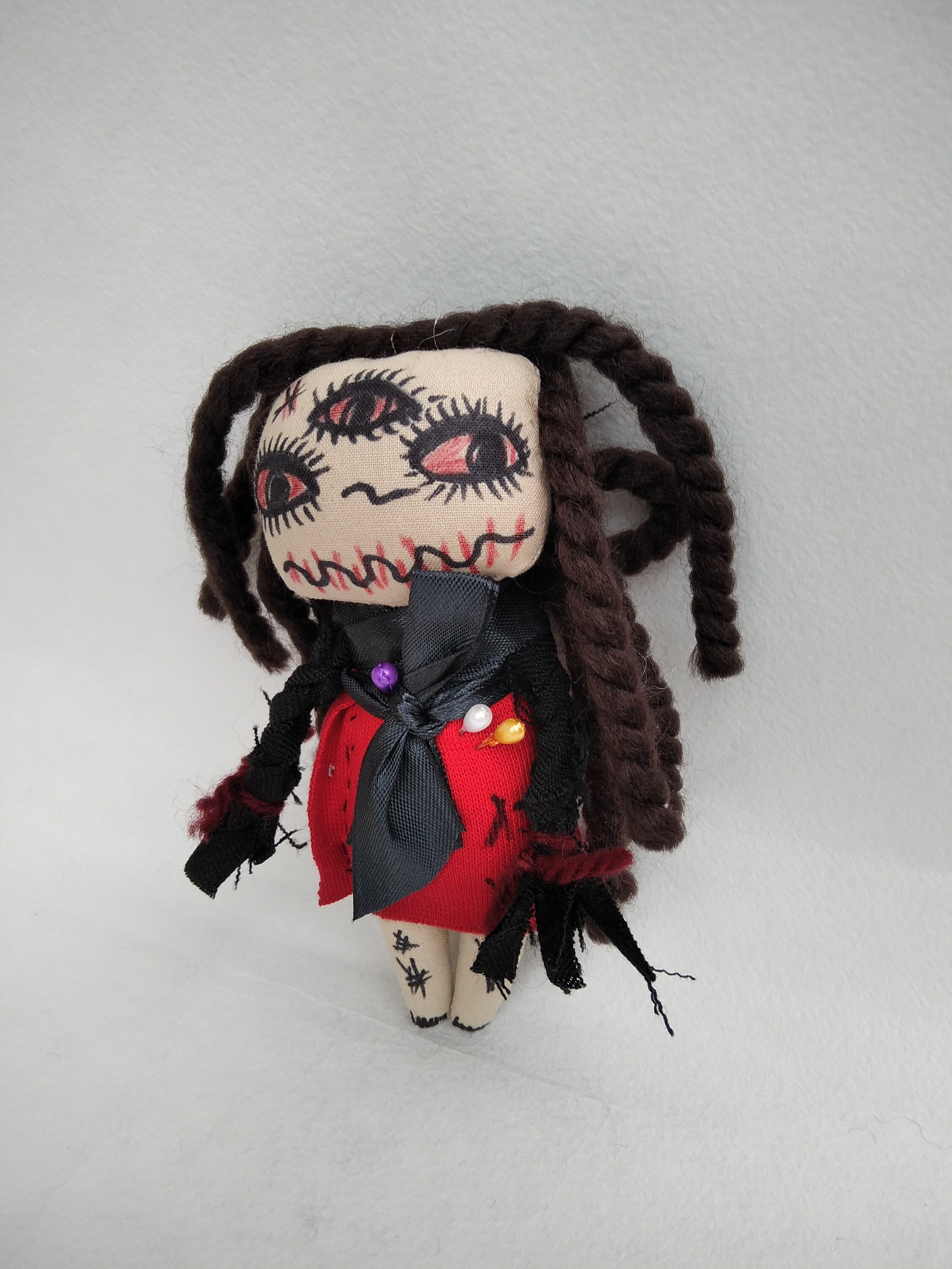 Voodoo Doll With Pins - Etsy