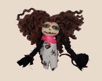 Mini Voodoo Dolls With Pins | Etsy