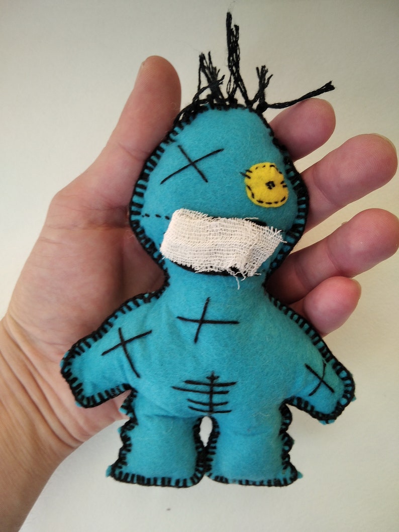Voodoo Doll Felt Handmade - Etsy
