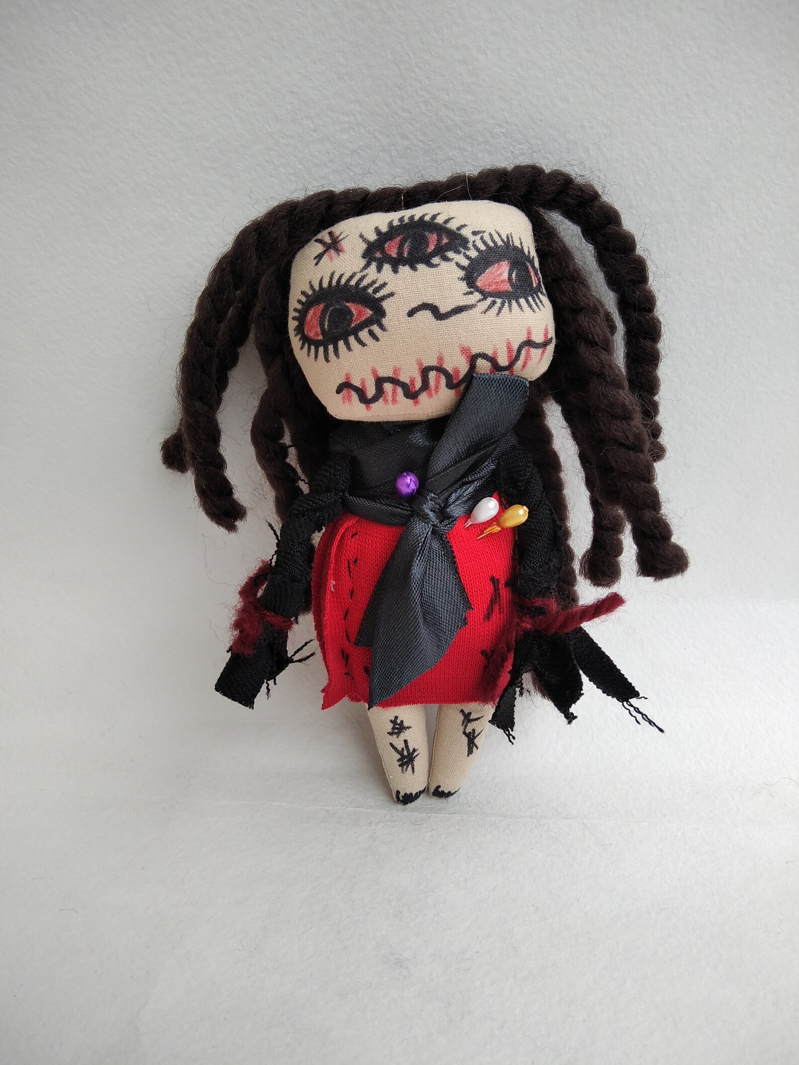 Voodoo Doll With Pins - Etsy
