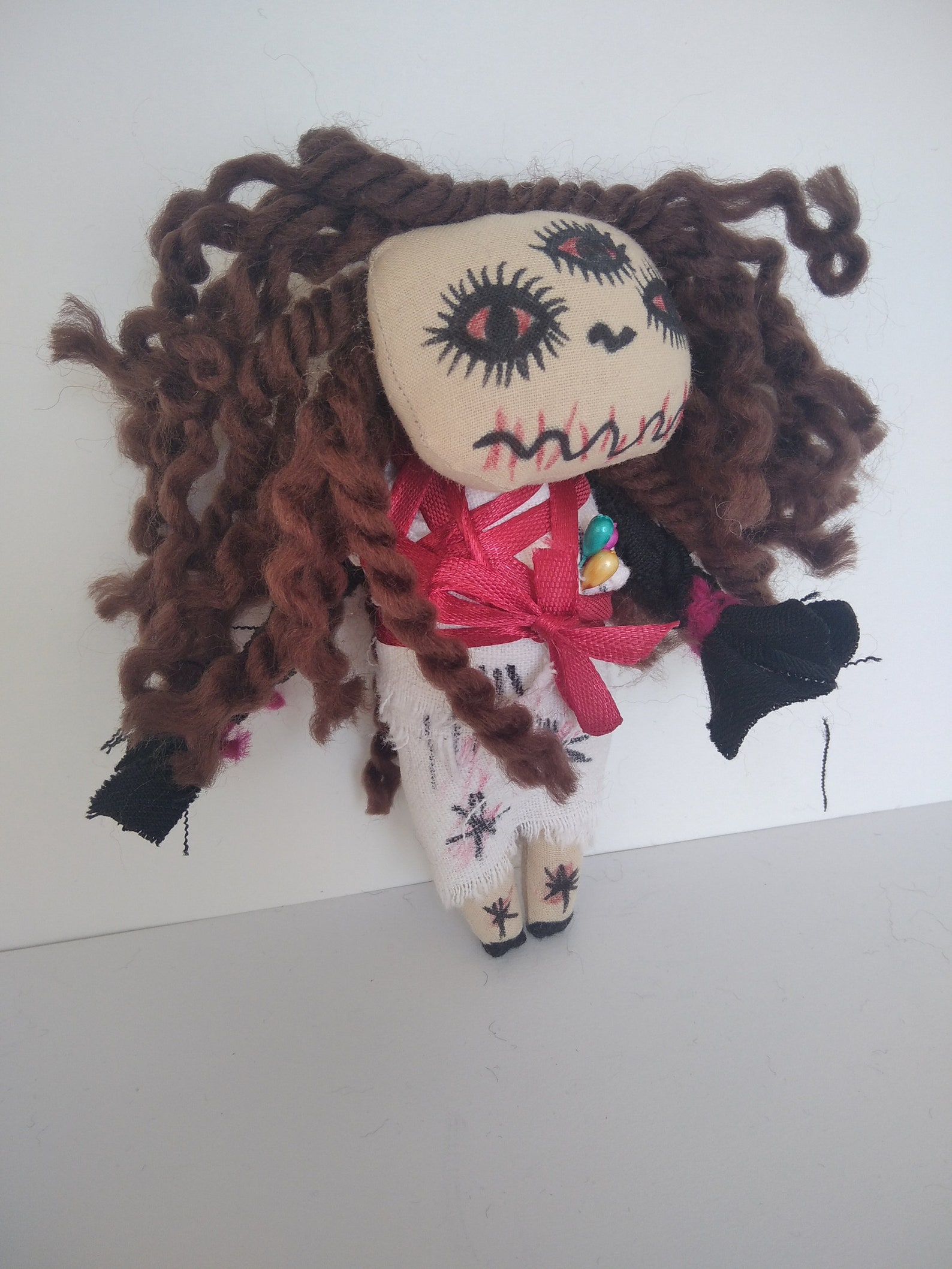 Voodoo Doll With Pins - Etsy