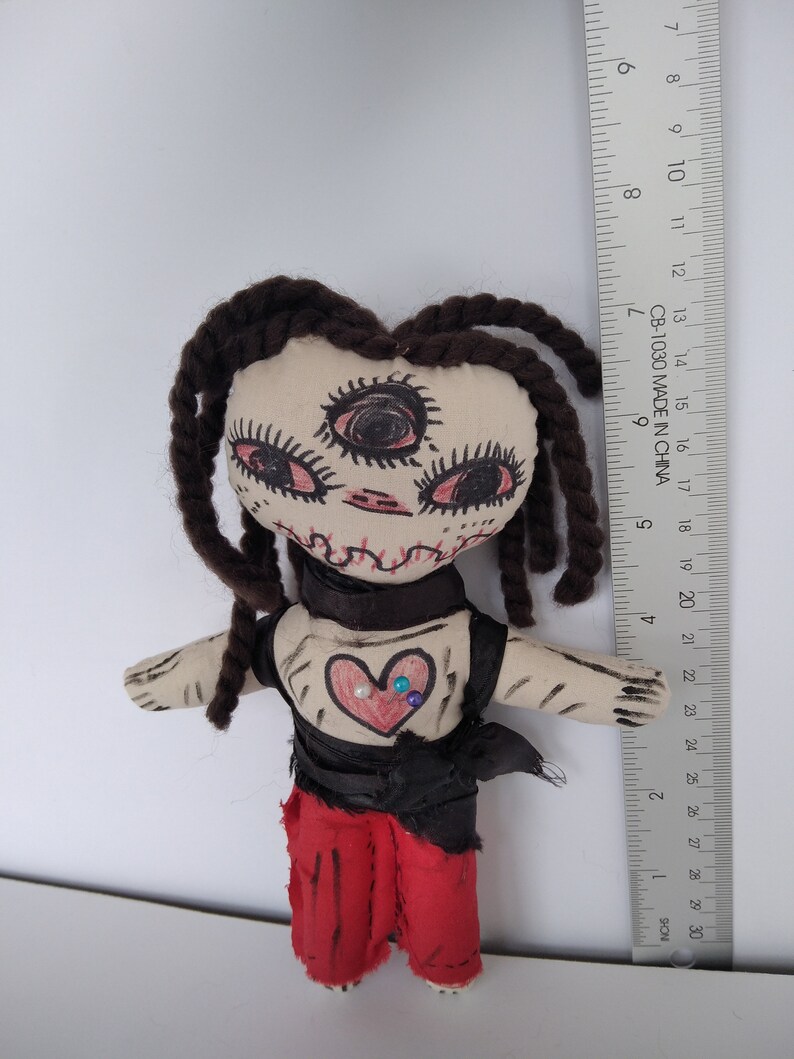 Voodoo Doll With Pins - Etsy