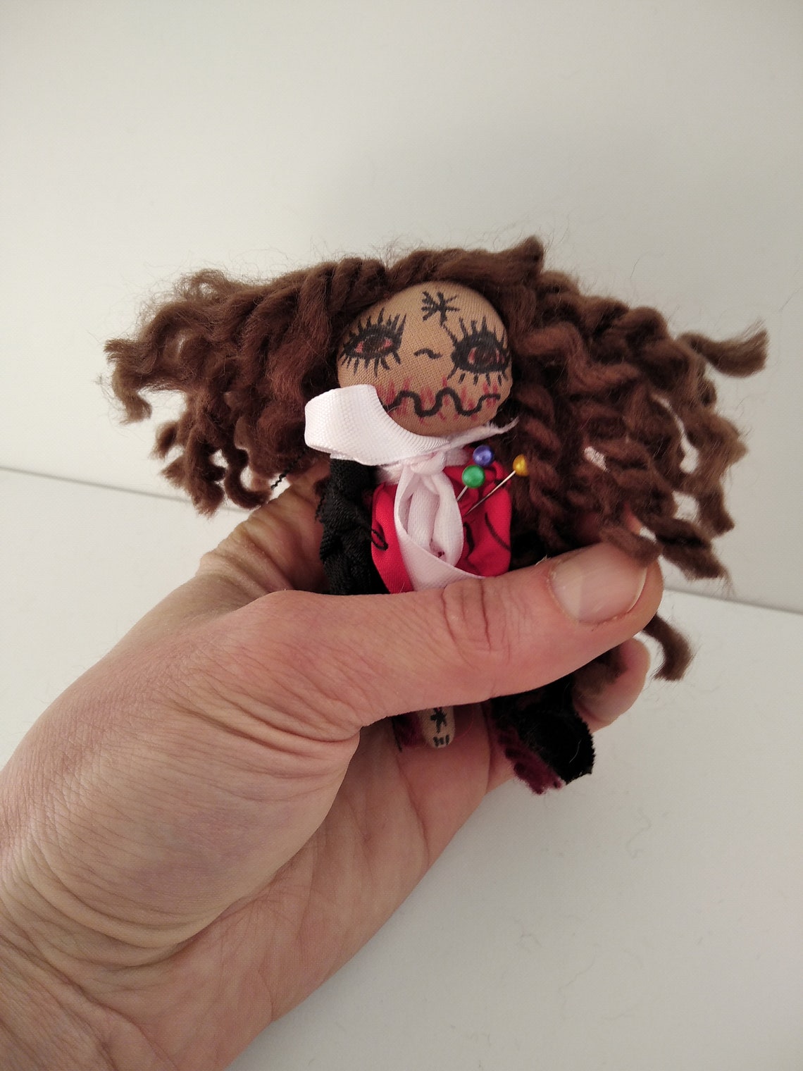 Mini Voodoo Dolls With Pins - Etsy