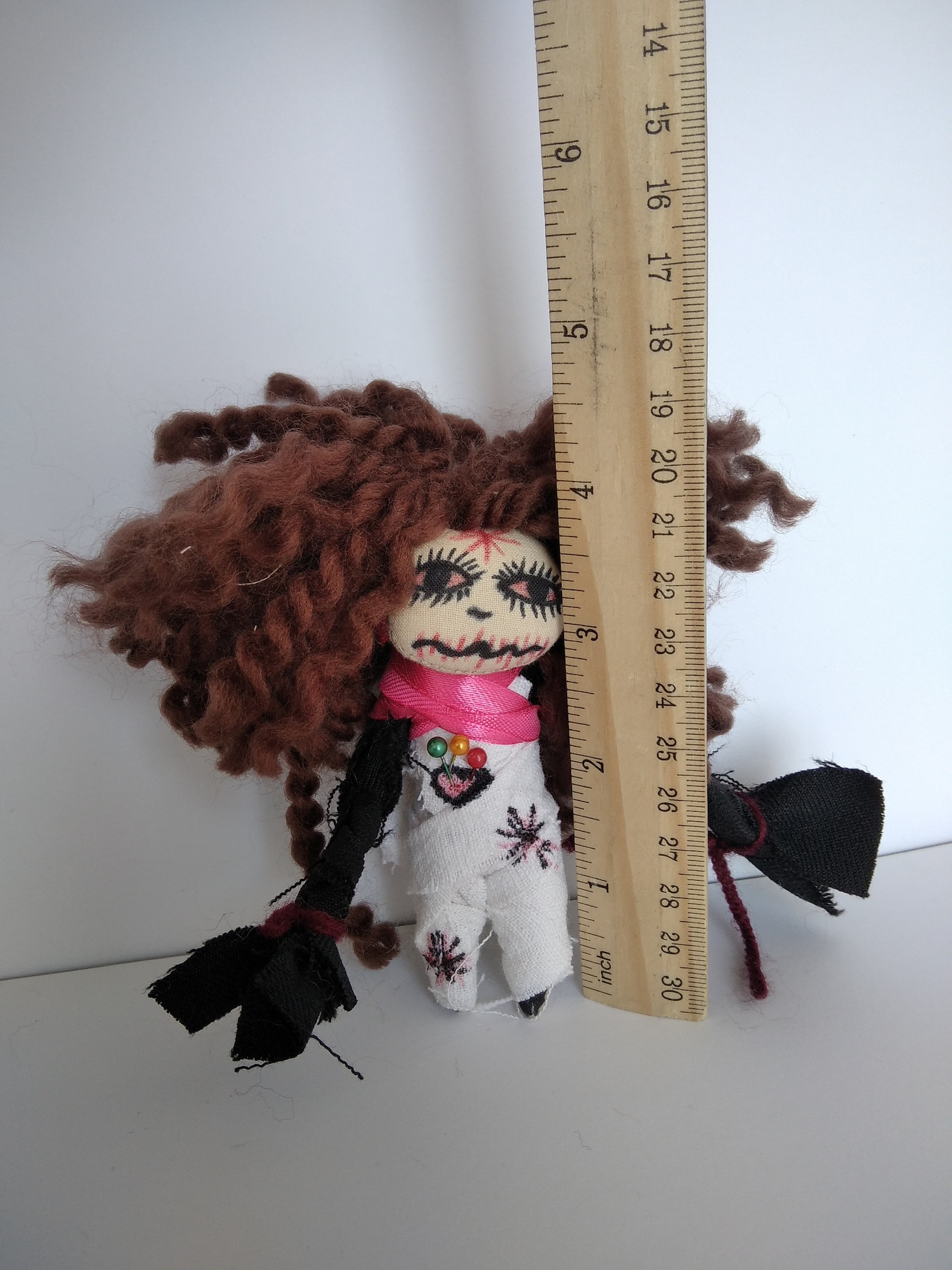 Voodoo Doll With Pins - Etsy