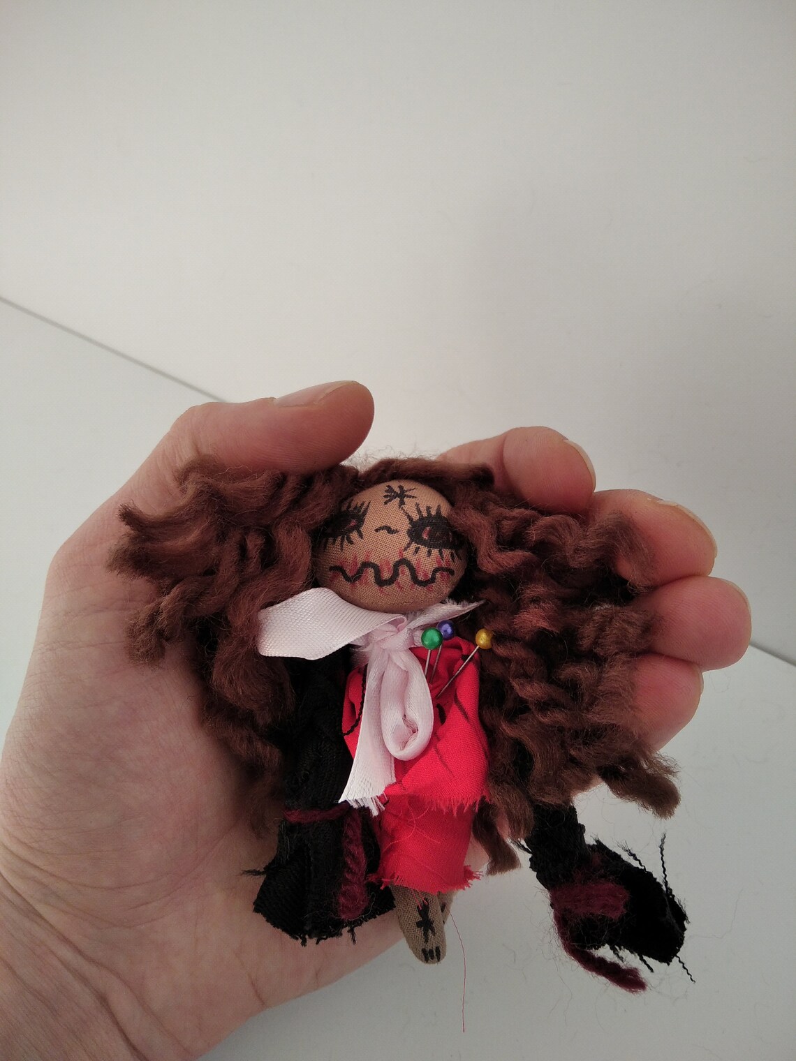 Mini Voodoo Dolls With Pins - Etsy
