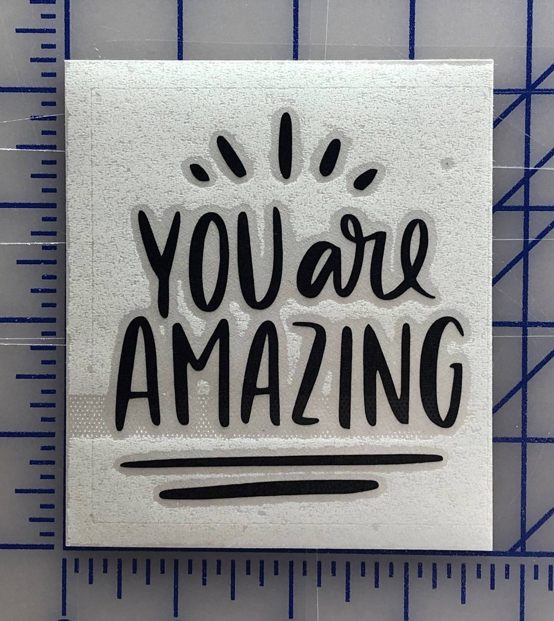 You Are Amazing Decal Sticker multiple Sizes and Colors Available ...
