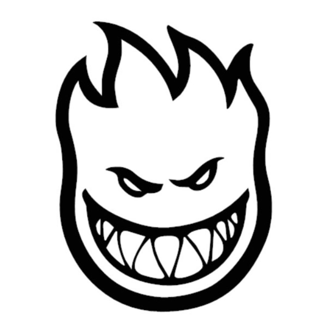 Spitfire Logo Decal - Multiple Sizes and Colors Available - Skateboard ...