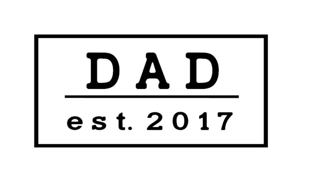 Custom Dad or Daddy Decal Sticker *multiple Sizes and Colors Available ...