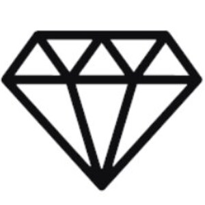 Diamond Decal Sticker - Multiple Sizes & Colors - Gem Jewel Bling ...