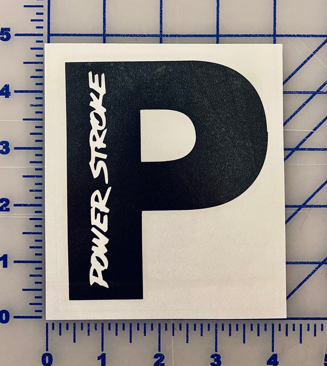 Powerstroke Decal Sticker *multiple Sizes and Colors Available* Diesel ...