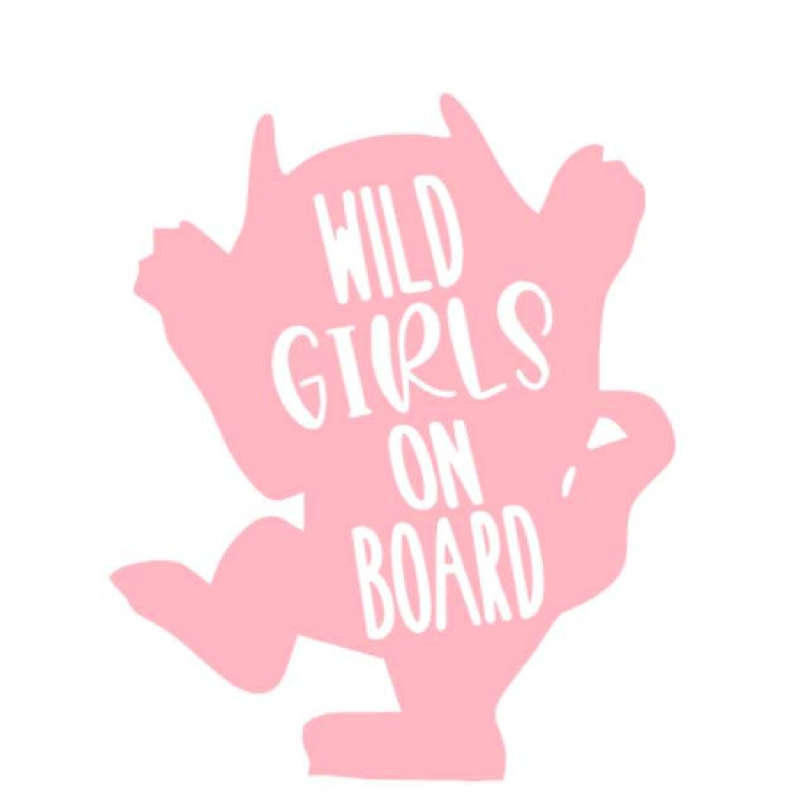 Wild Child on Board Decal Sticker multiple Sizes and Colors - Etsy