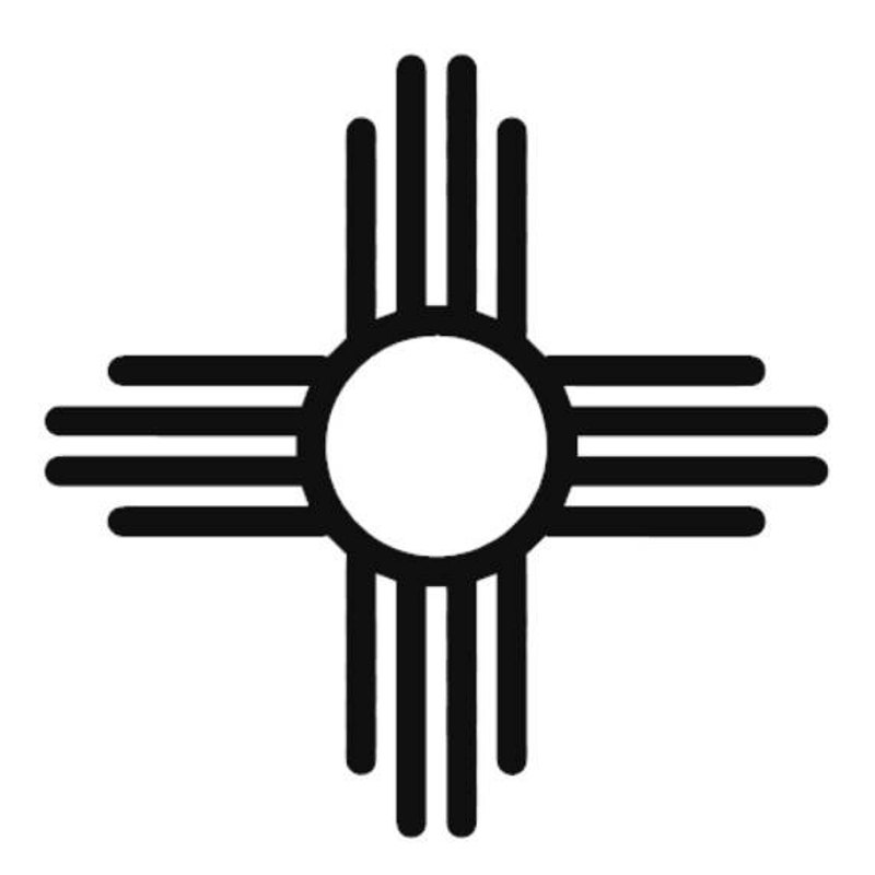 Silver New Mexico Symbol - Etsy
