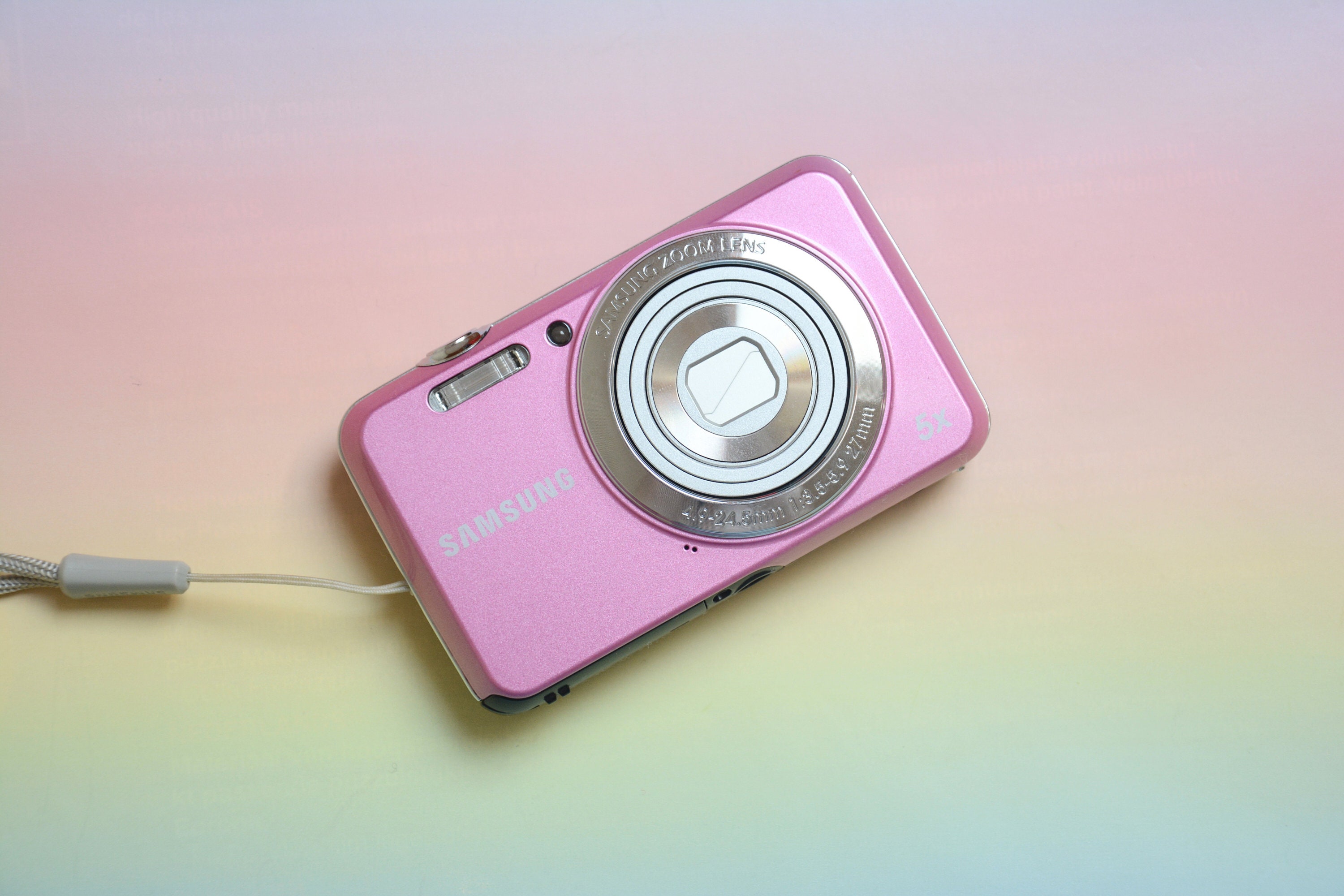 Samsung ES80 Digicam Compact Pink Camera Es80 Point and Shoot Digital ...