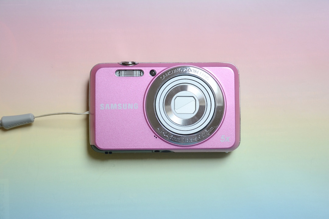 Samsung ES80 Digicam Compact Pink Camera Es80 Point and Shoot Digital ...