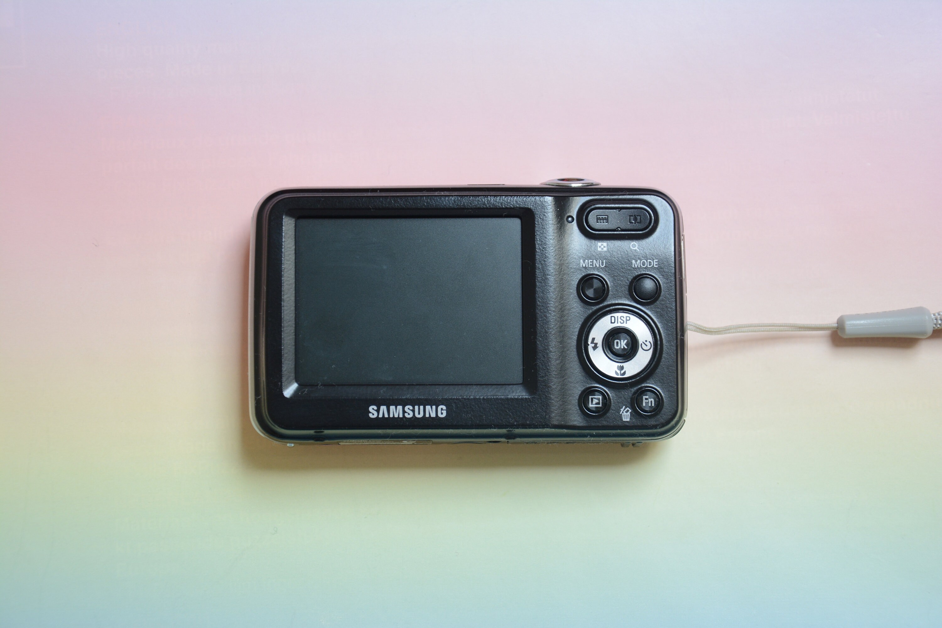 Samsung ES80 Digicam Compact Pink Camera Es80 Point and Shoot Digital ...