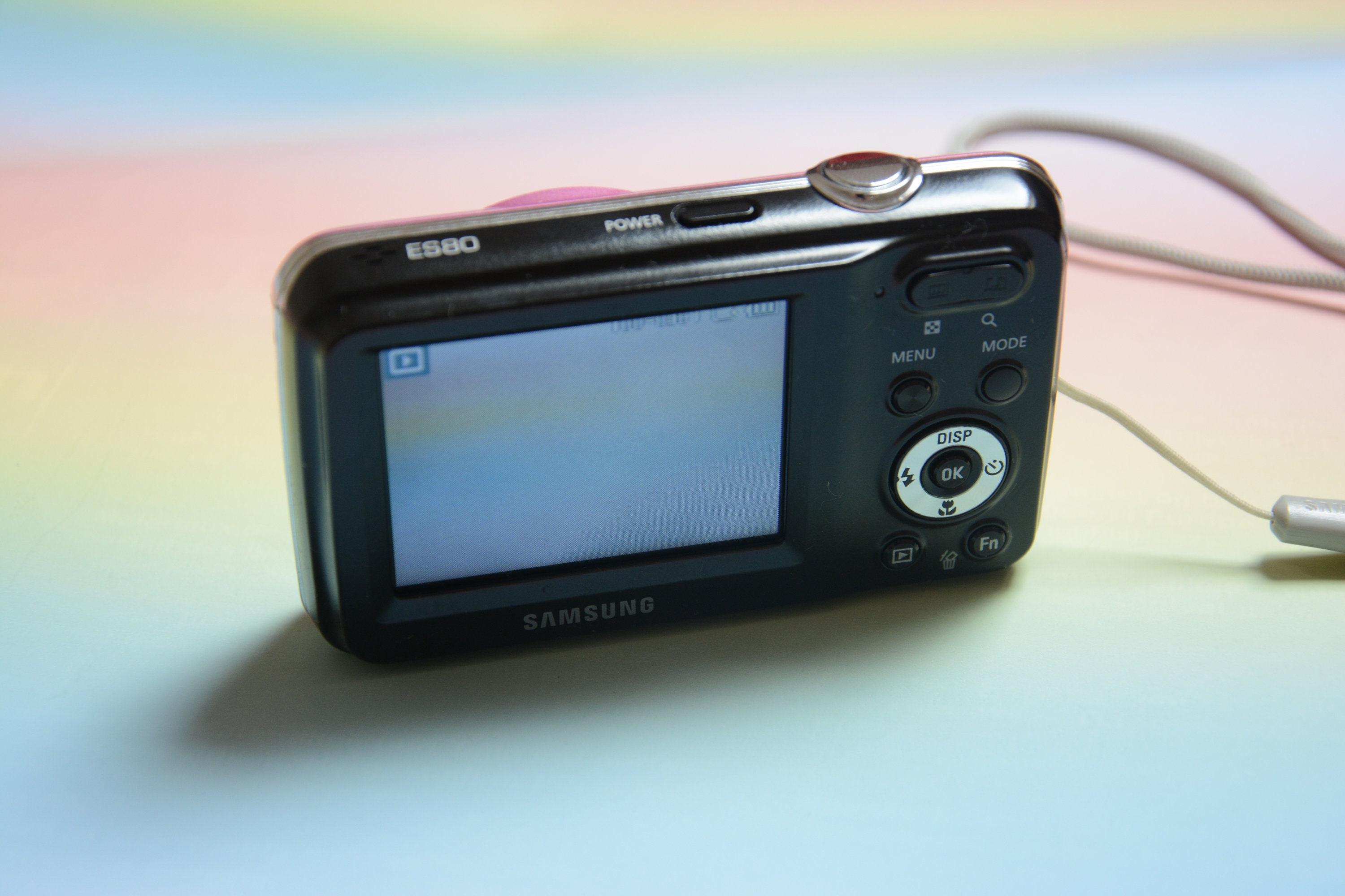 Samsung ES80 Digicam Compact Pink Camera Es80 Point and Shoot Digital ...