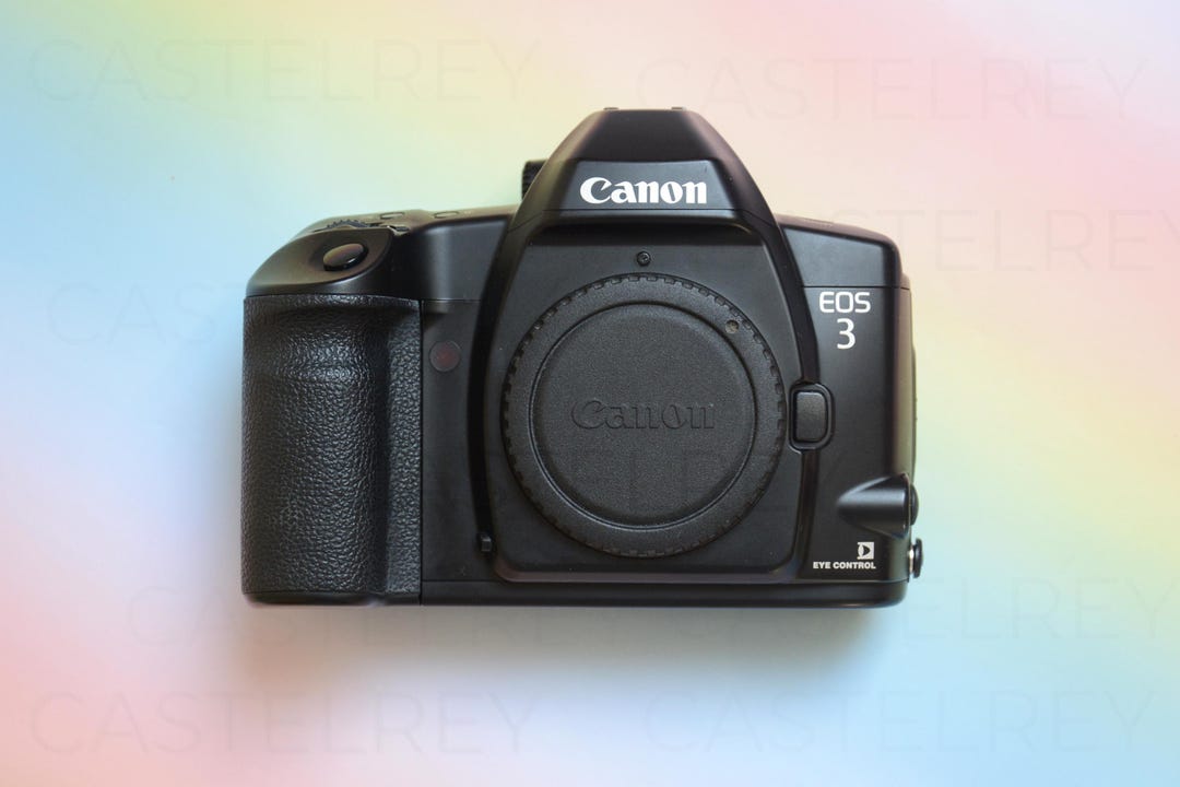 Canon EOS 3 Film Camera EF 35mm Film Camera Body Vintage SLR Camera ...