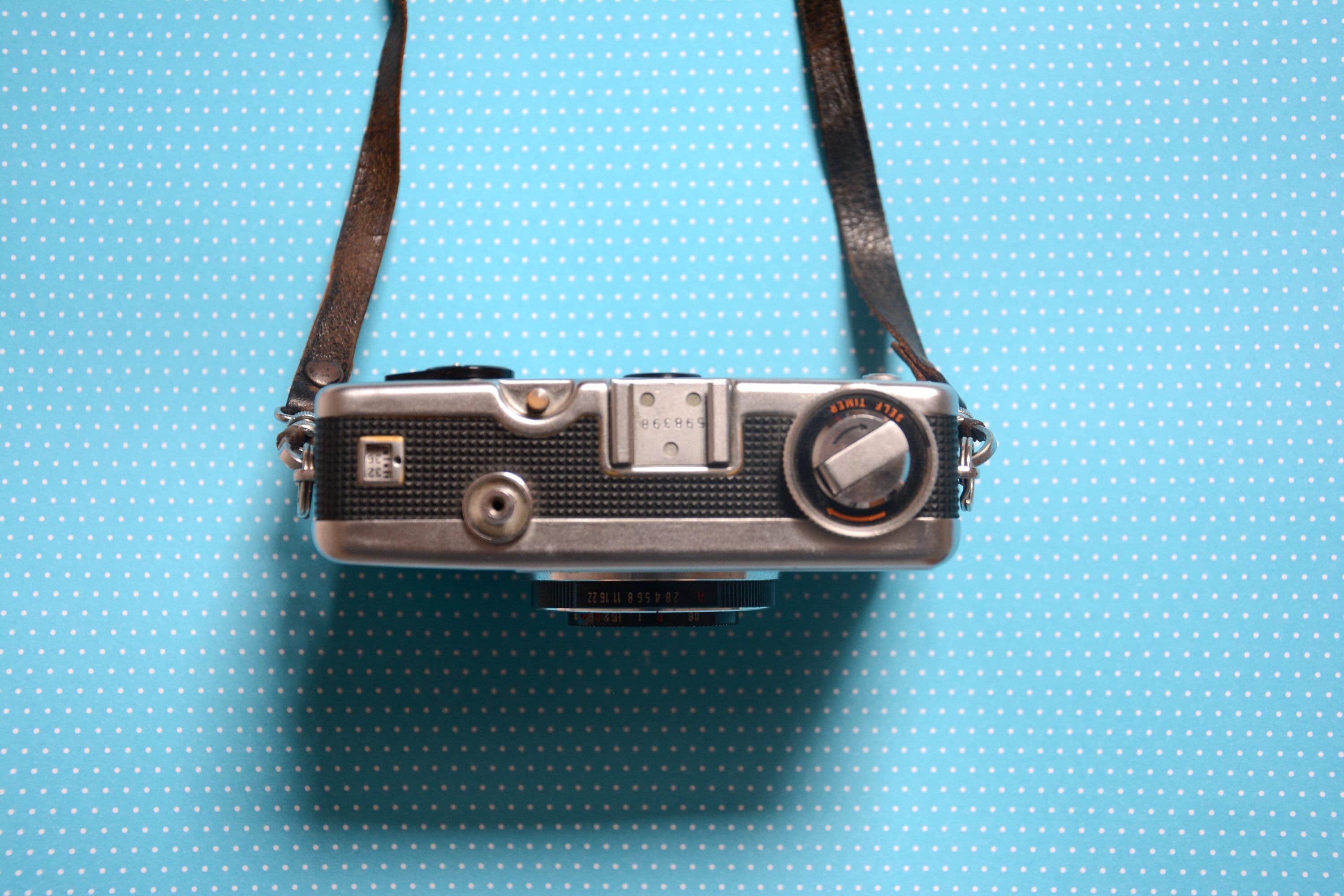 Fujica Drive Half-frame Film Camera With 28mm 2.8 Lens Fully Functional ...