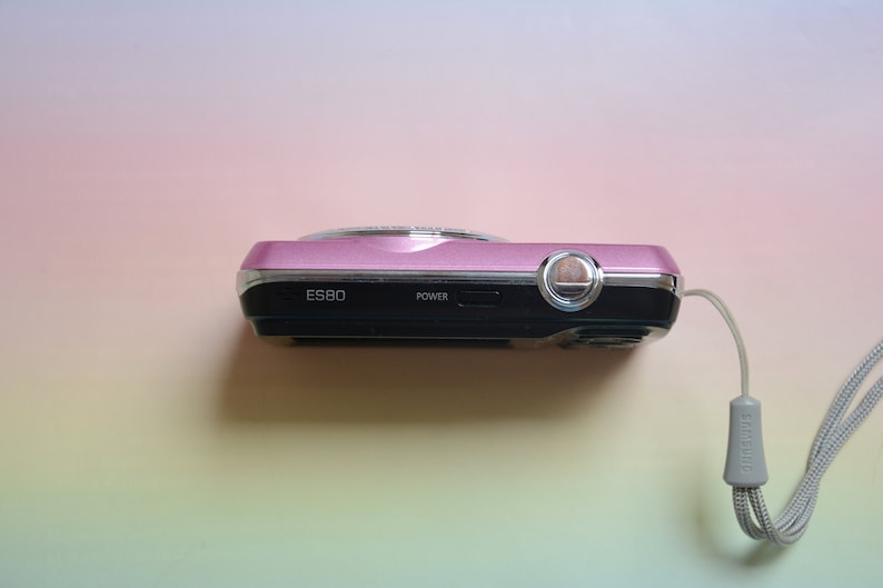 Samsung ES80 Digicam Compact Pink Camera Es80 Point and Shoot Digital ...