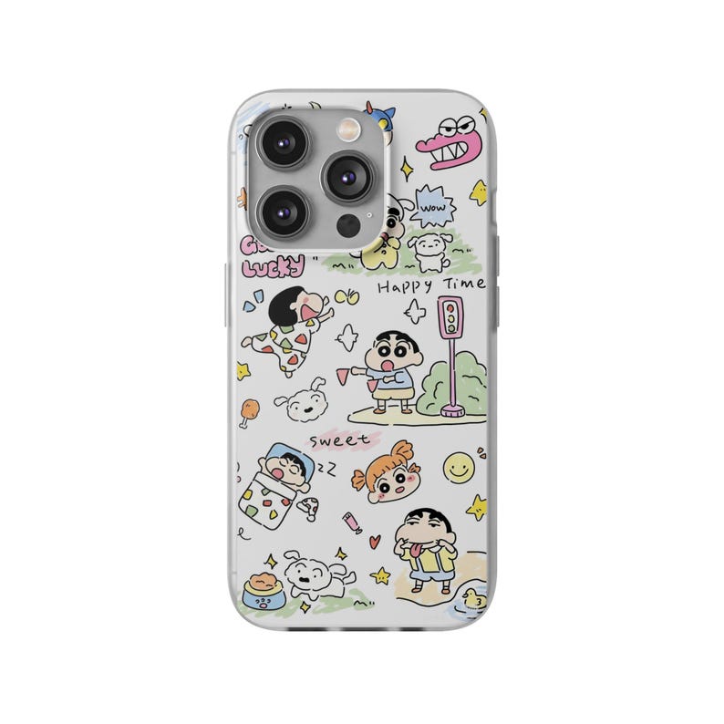 Adorable Shinchan Fanart Anime Phone Case - Fun and Stylish for Any ...