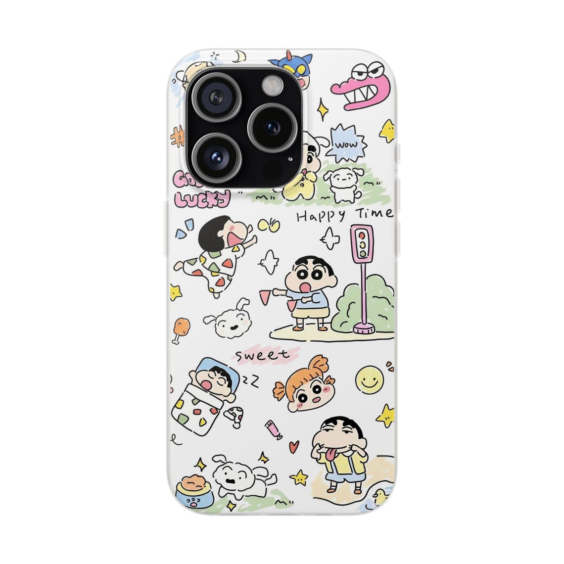 Adorable Shinchan Fanart Anime Phone Case - Fun and Stylish for Any ...