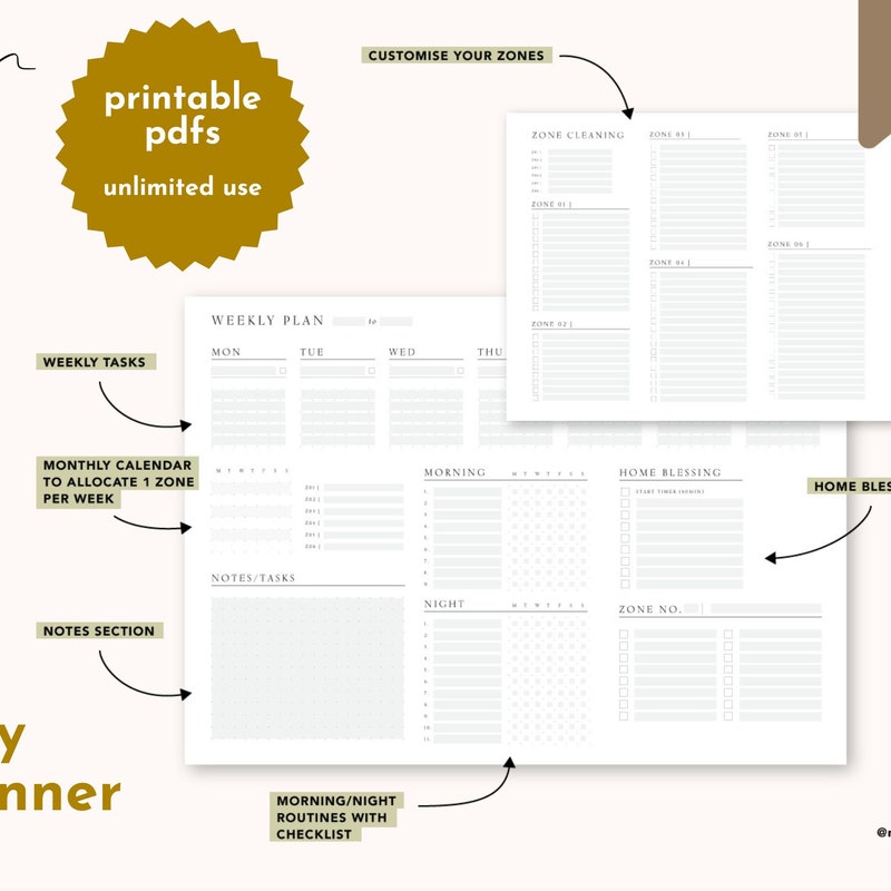 Flylady Control Journal - Etsy
