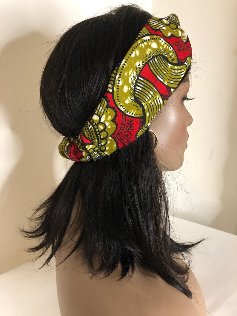 Turban Twist Headband Ankara African Wax Print With Etsy Uk