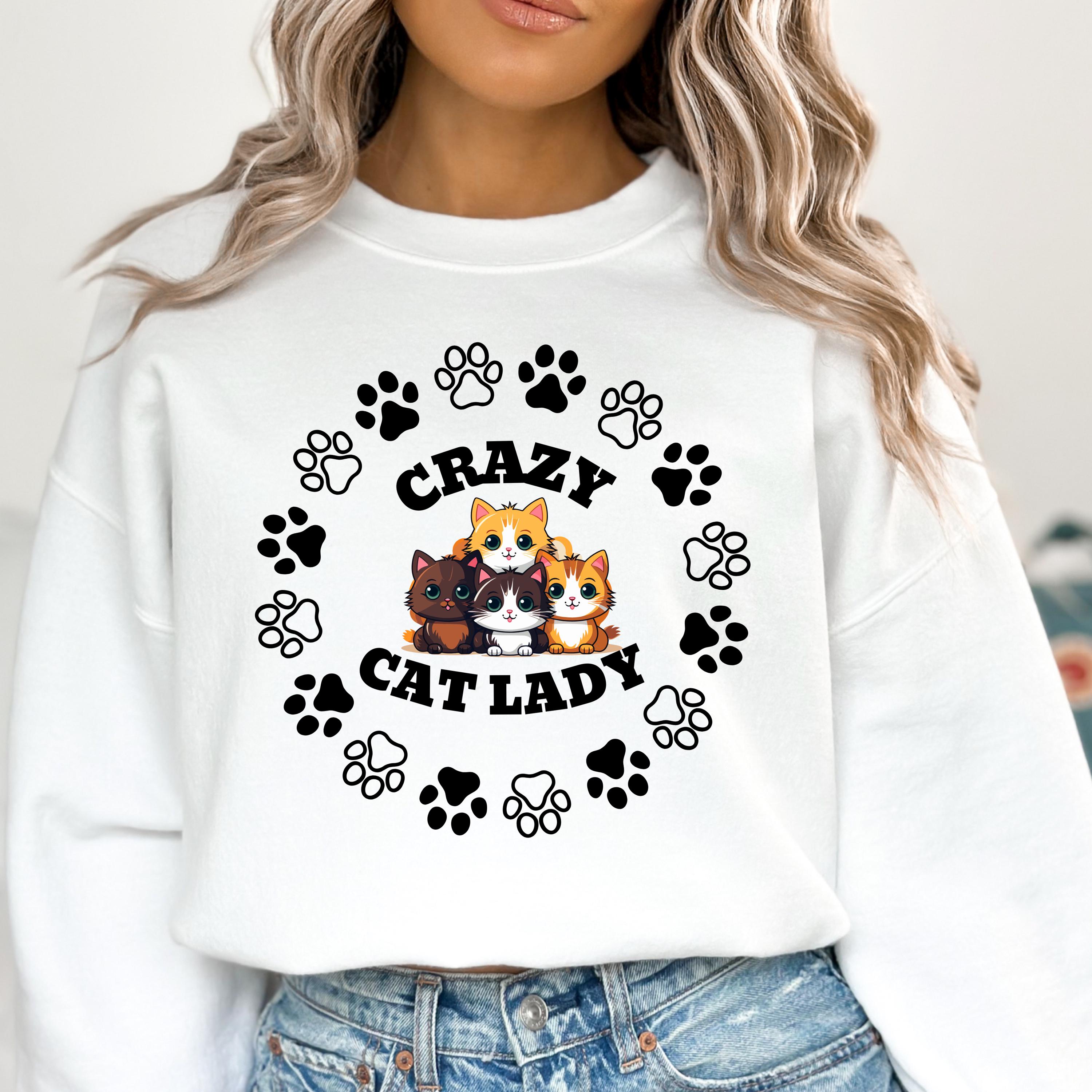 Crazy Cat Lady PNG, Digital Download - Etsy
