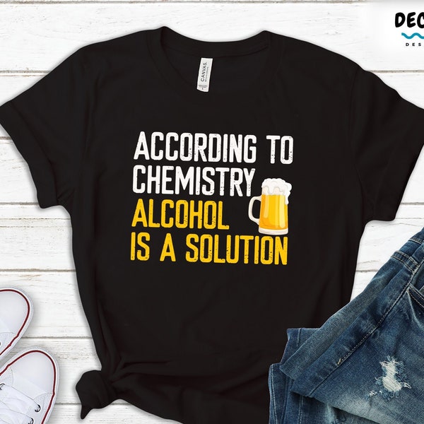 Chemistry T Shirt - Etsy