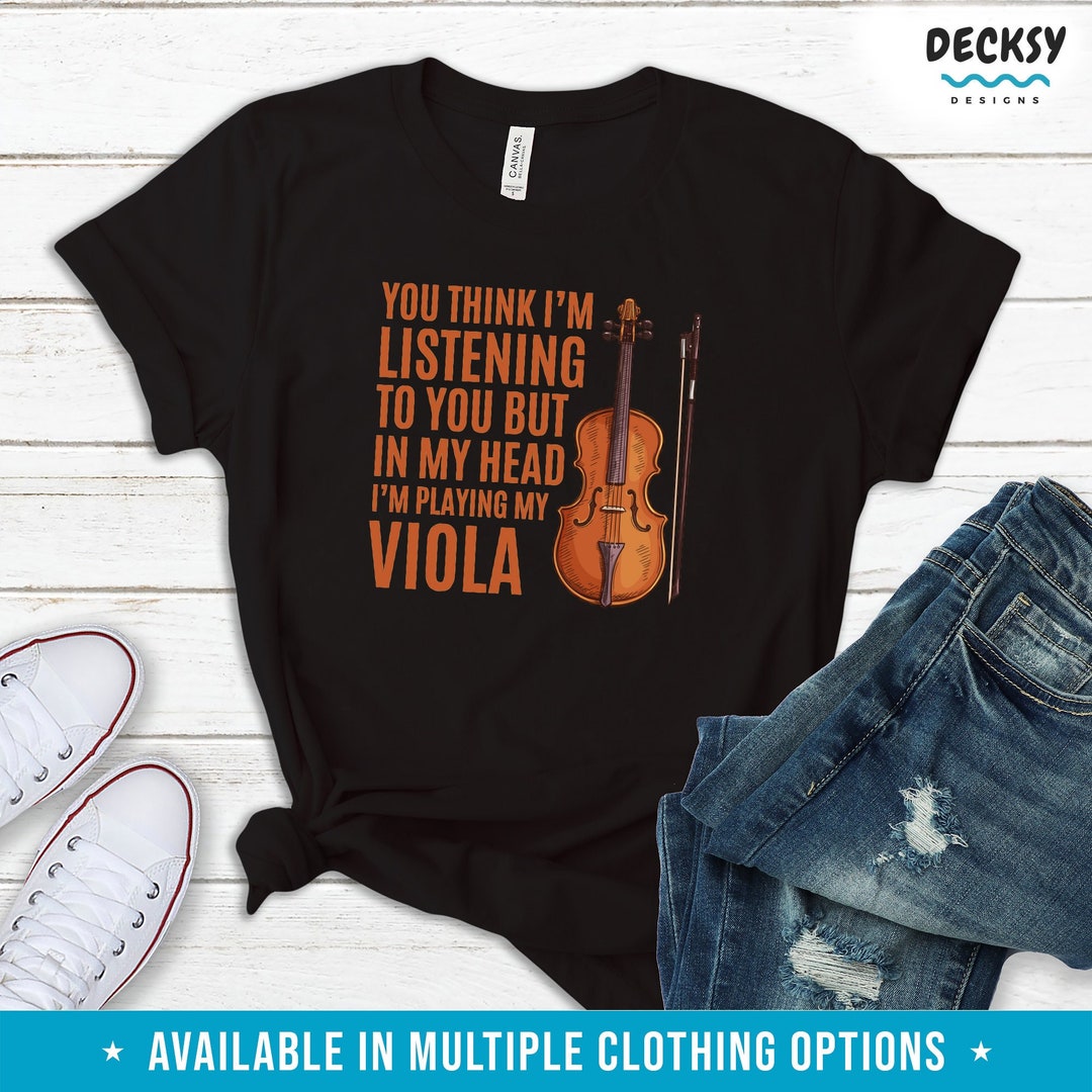 Viola Player Gift, Viola T-shirt, Orchestra Shirt, Music Teacher Gift ...