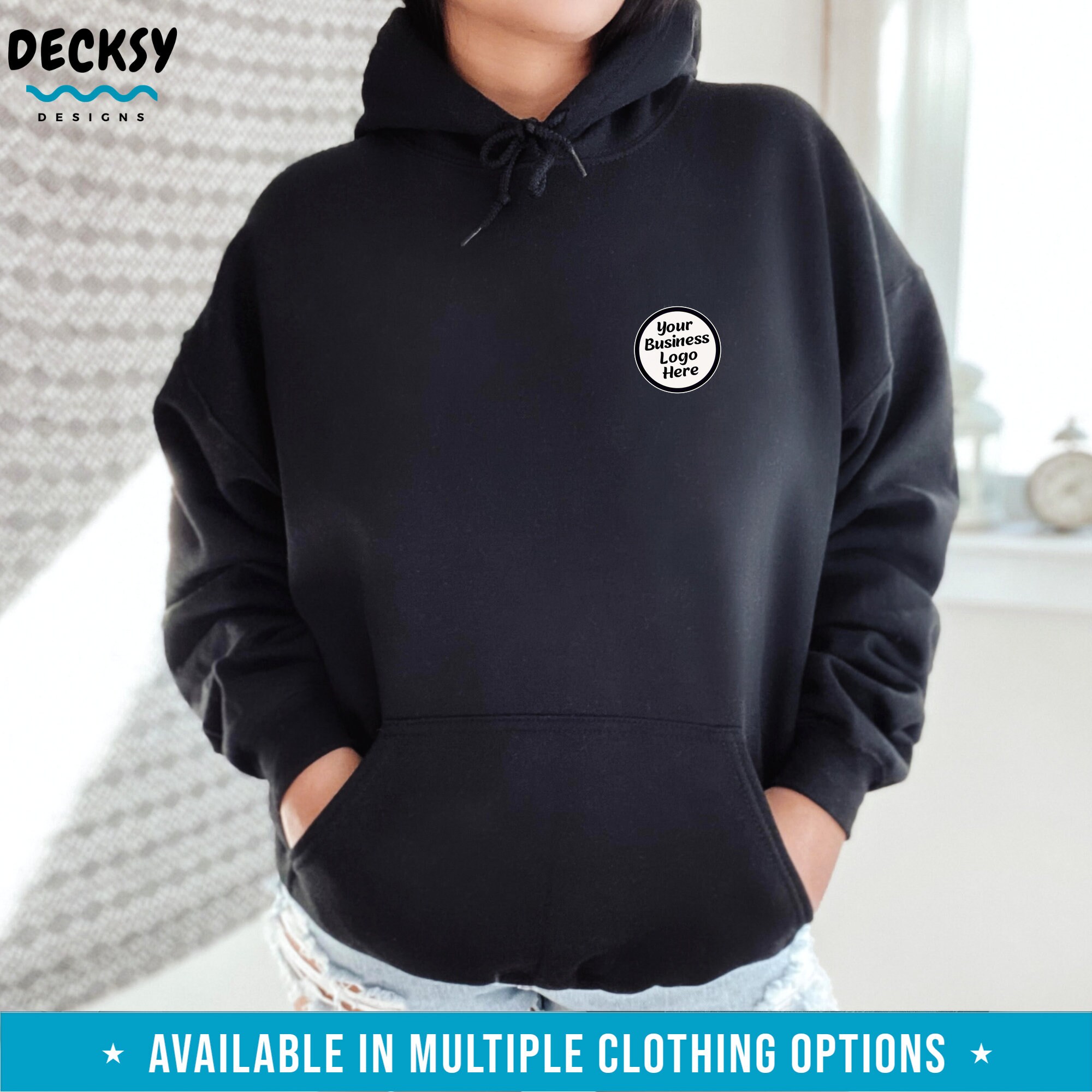 Custom Logo Shirt, Personalised Logo Sweatshirt, Company Logo Hoodie ...