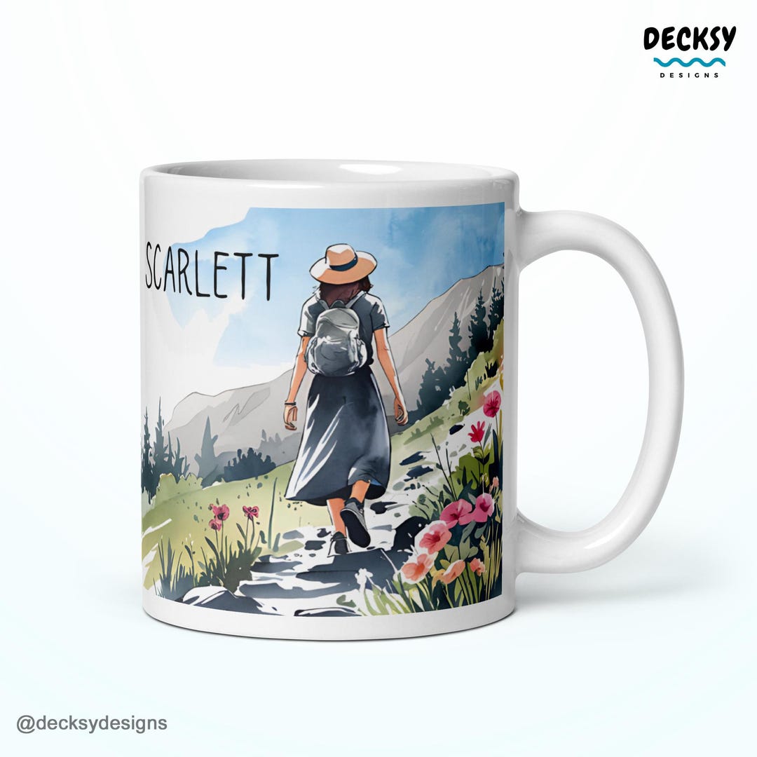 Walking Gift for Her, Outdoor Explorer Mug, Nature Lover Gift, Speed ...