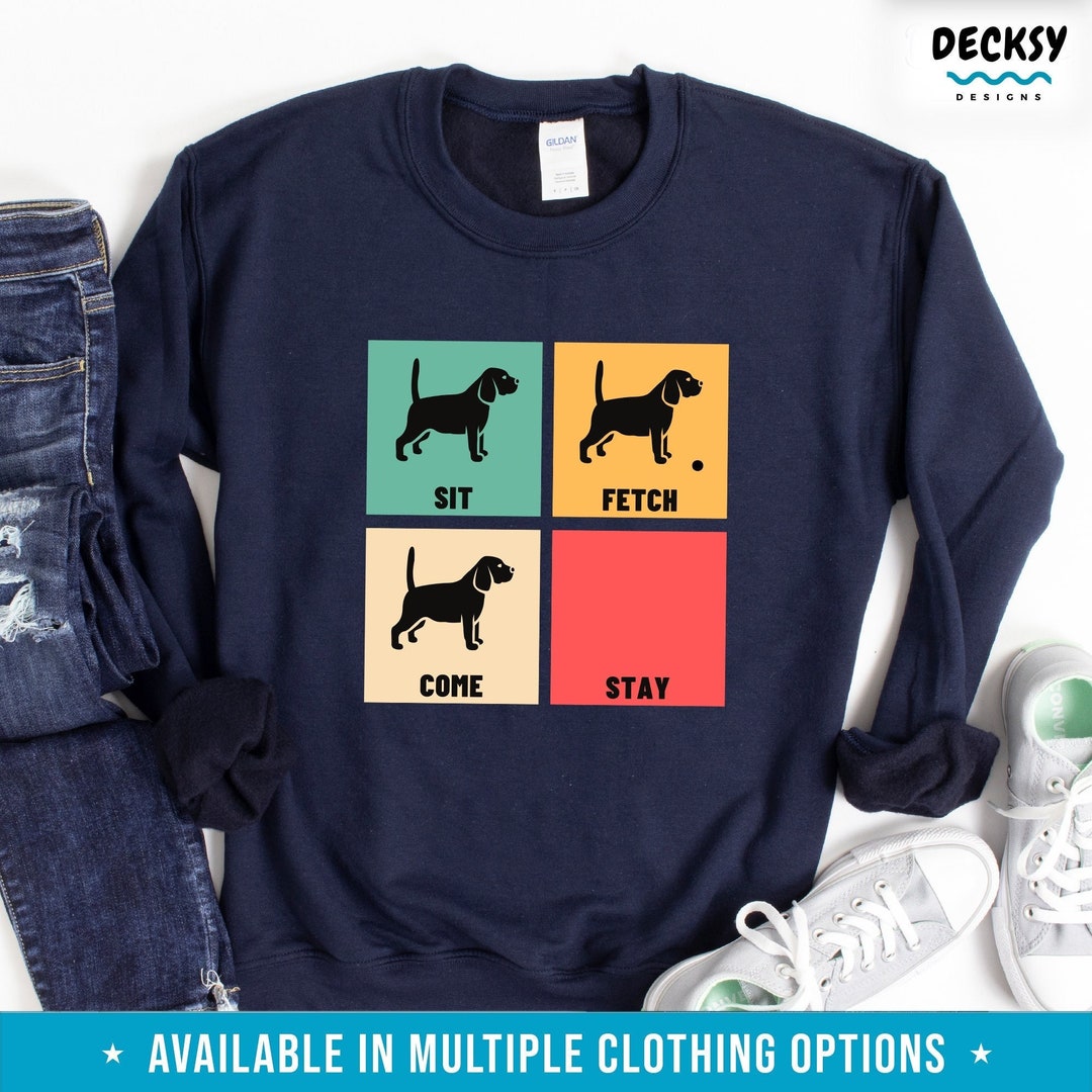Funny Beagle Shirt, Gift for Dog Lover, Dog Mom Sweatshirt, Beagle Dog ...